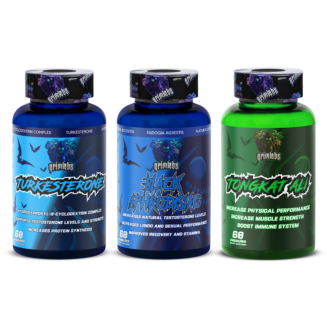 Natural Testo Trio | Natural Testosterone Booster Set