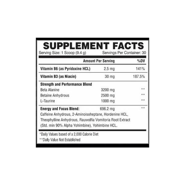 CENTURION LABZ RAGE XXX 30 SERVINGS – Grimsupplements